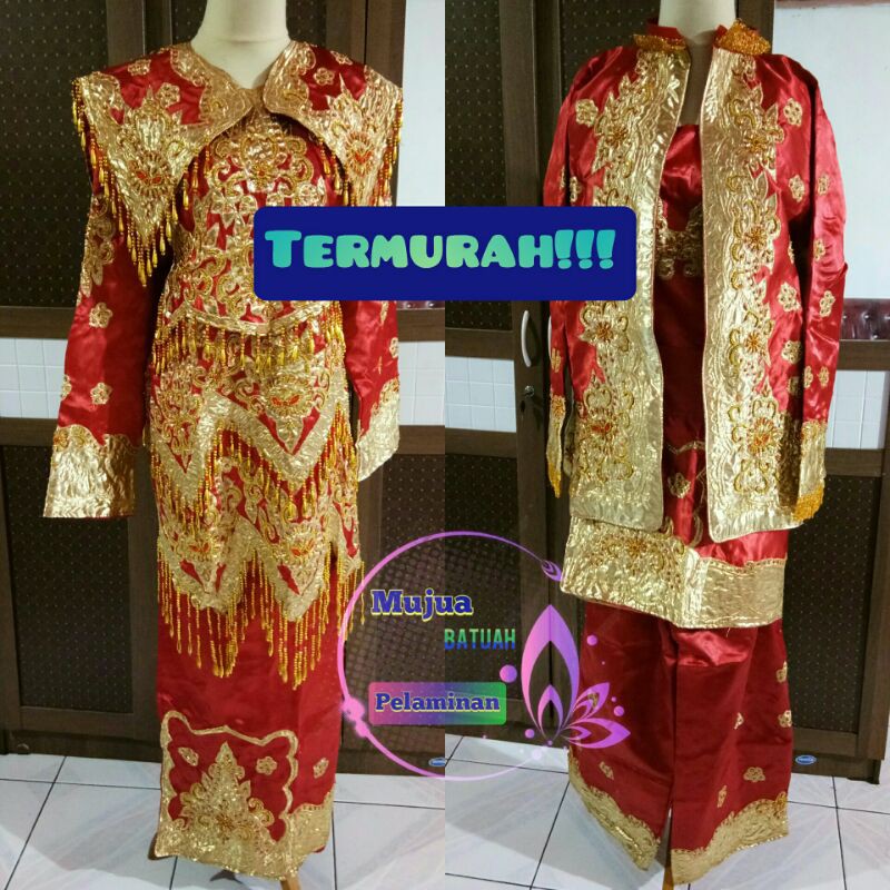 Jual SUPER MURAH! Baju Adat Minang (Sepasang) | Shopee Indonesia