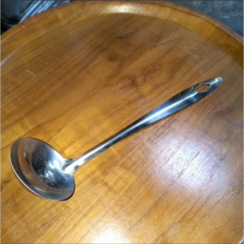 Jual Ladle Soup RAPAT / LUBANG Stainless Shabu Shabu Hotpot Hot Pot ...