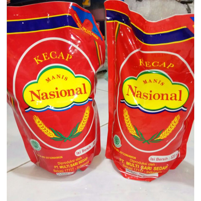 Jual Kecap Manis Nasional 520ml | Shopee Indonesia