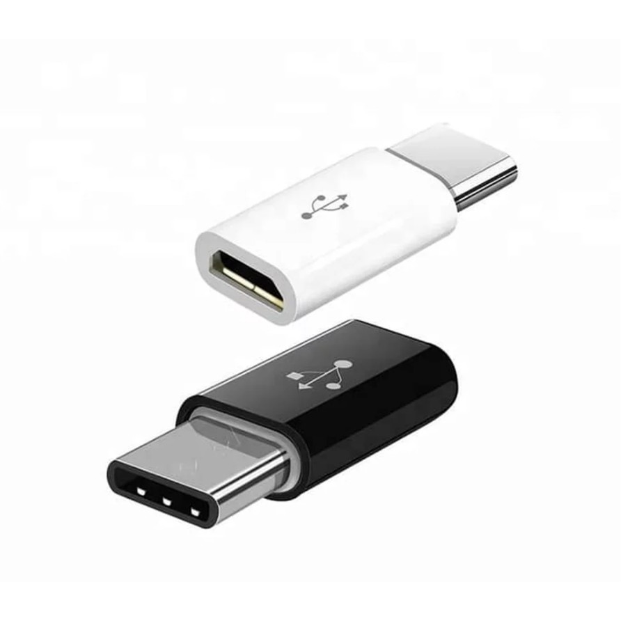 Jual Adapter Micro USB To Type C - Micro USB Female To Type C Male ...