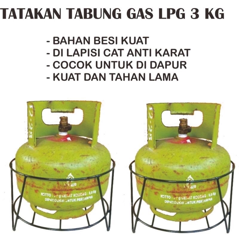 Jual tatakan gas / rak gas LPG 3kg / rak gas / dudukan gas | Shopee Indonesia