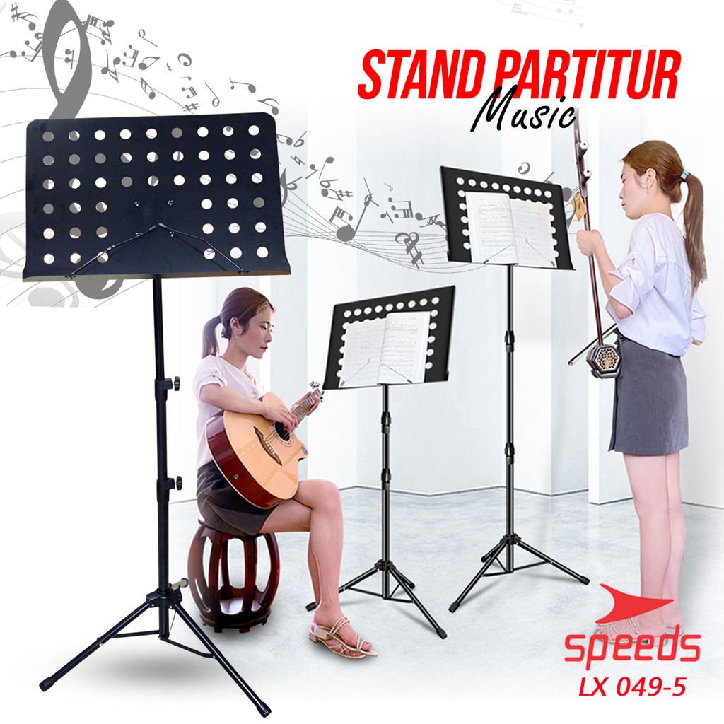 Jual SPEEDS Alat Musik Stand Ori Untuk Partitur Sheet Stand Book&Stand ...