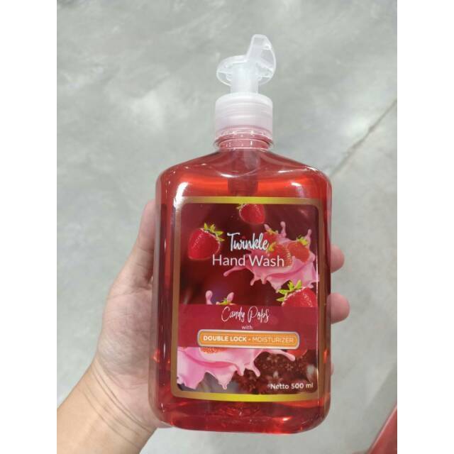 Jual TWINKLE HAND WASH ANTIBACTERIAL BOTOL PUMP 500 ML | Shopee Indonesia