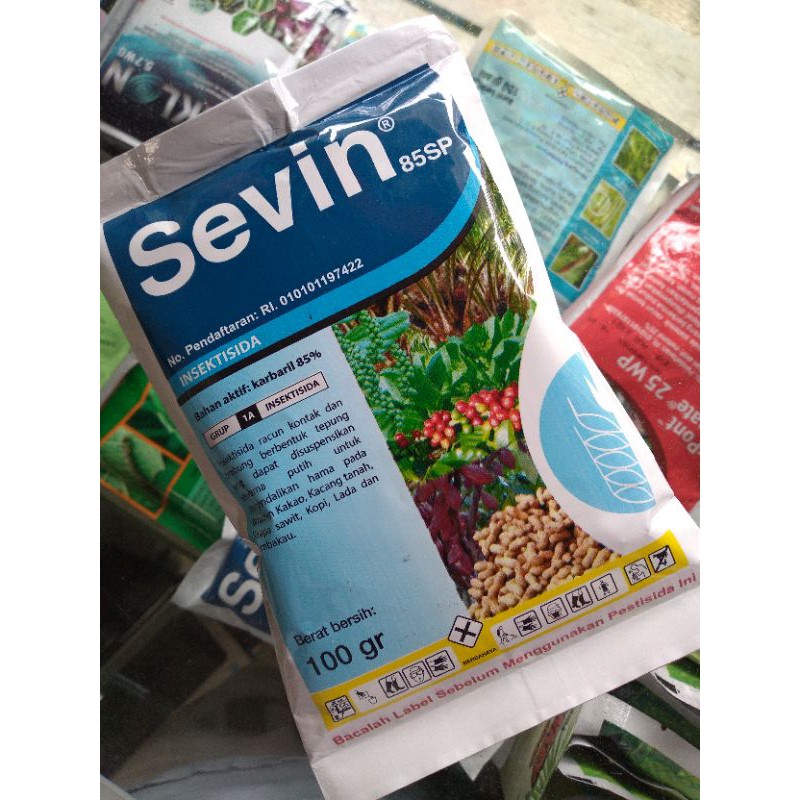 Jual Insektisida Kontak SEVIN 85SP 100 Gram Karbaril | Shopee Indonesia