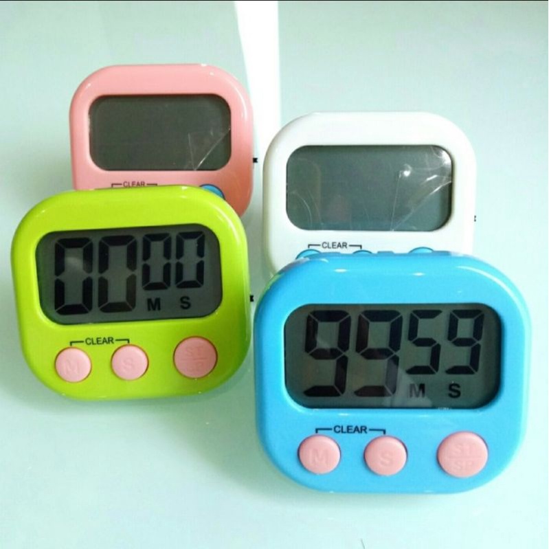Jual Digital Timer Masak Stopwatch Countdown Alarm Masak Kitchen Timer