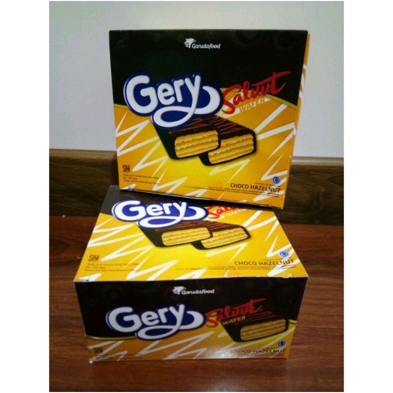 Jual Gery Saluut Hazelnut 7.5 gr x 24 (1 Box) | Shopee Indonesia
