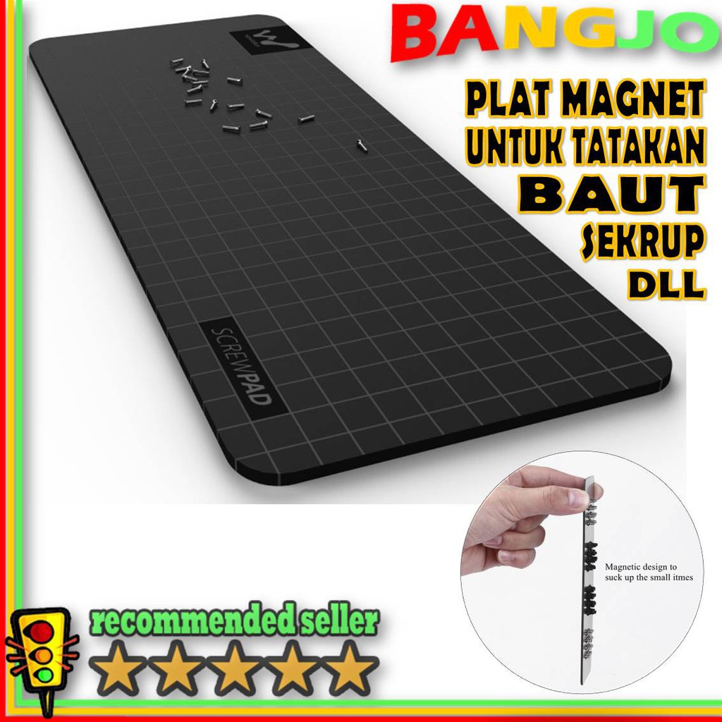Jual Plat Magnet Alas TatakanBongkar Baut Mur Sekrup Magnet Reparasi ...
