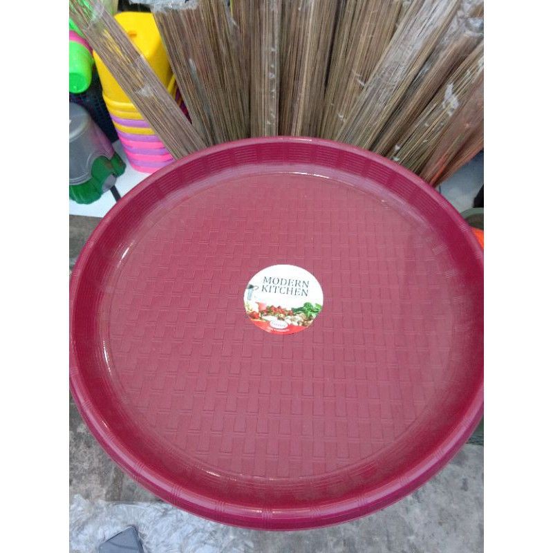 Jual Tampah Plastik super jumbo super besar ukuran 60cm nampan | Shopee ...