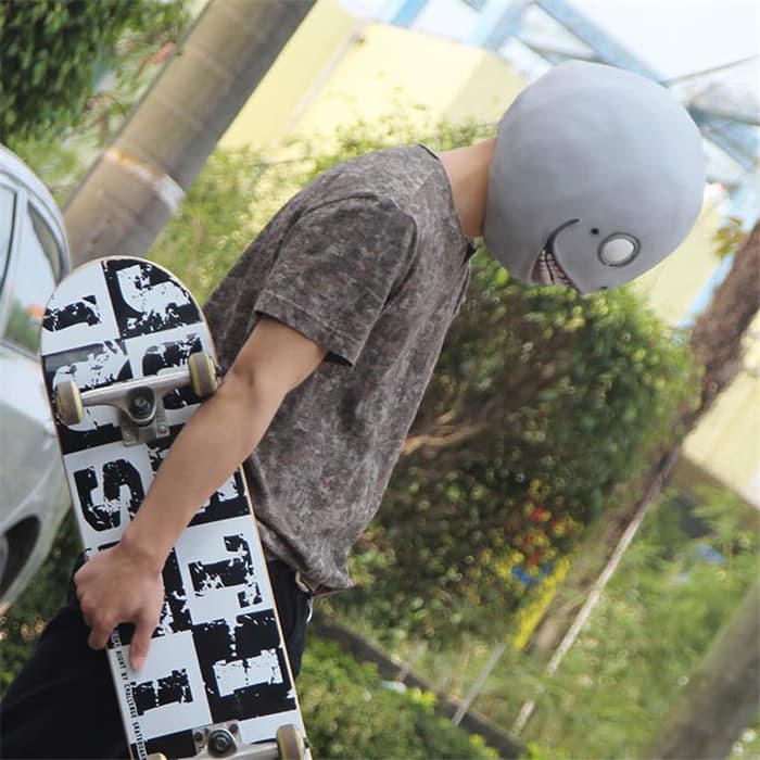 Jual Unik topeng nier automata emil mask full latex cosplay halloween ...