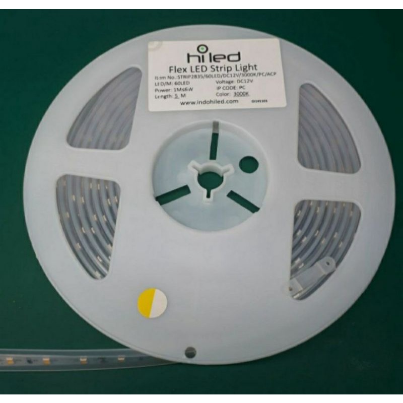 Jual Led strip Hiled outdoor IP67 2835 60LED 12V 4000K 6500K | Shopee ...