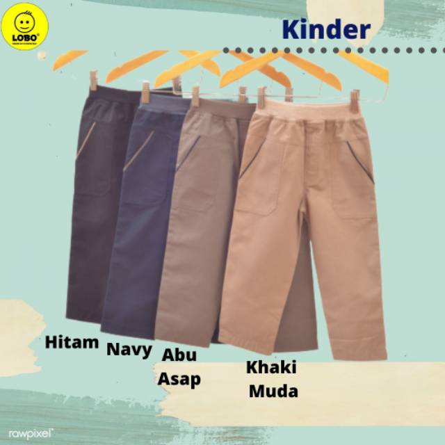 Jual Celana panjang anak TK Kinder by Lobo | Shopee Indonesia