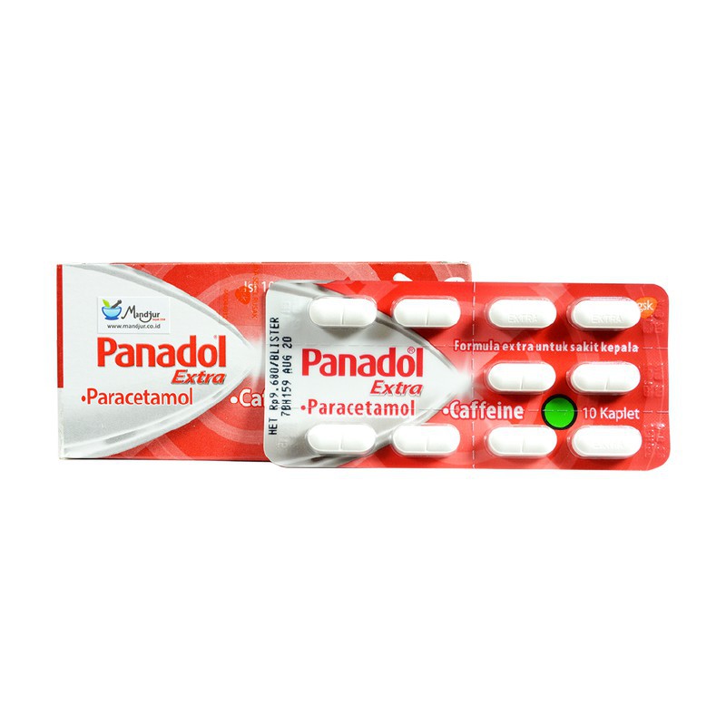 Jual PANADOL EXTRA STRIP ISI @ 10 KAPL | Shopee Indonesia