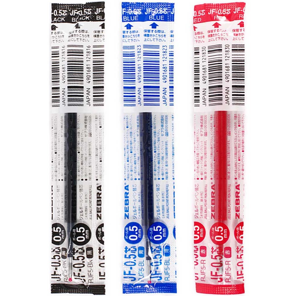 Jual ISI PULPEN REFILL SARASA CLIP JF-0.5 0.7 1.0 HITAM BIRU MERAH ...