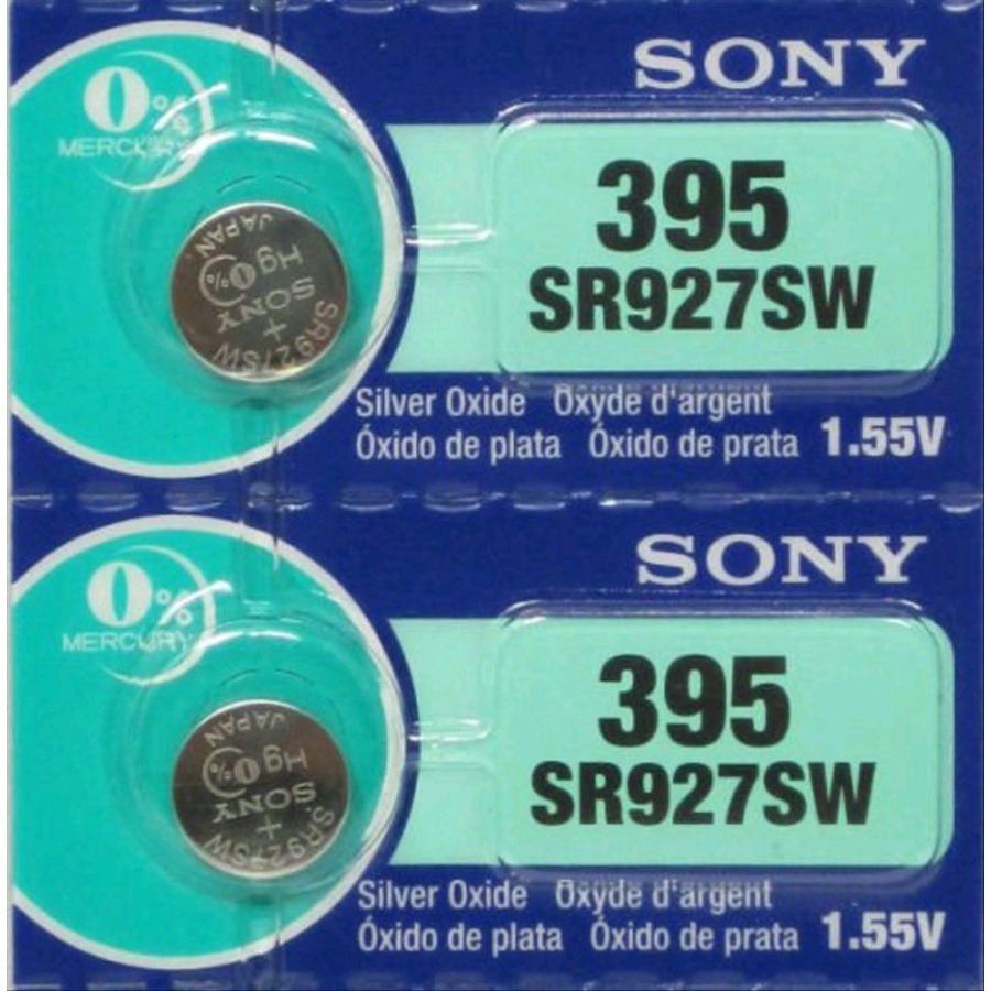 Jual BATERAI SONY Original 395 SR927SW / Battery Original Sony 395 SR ...