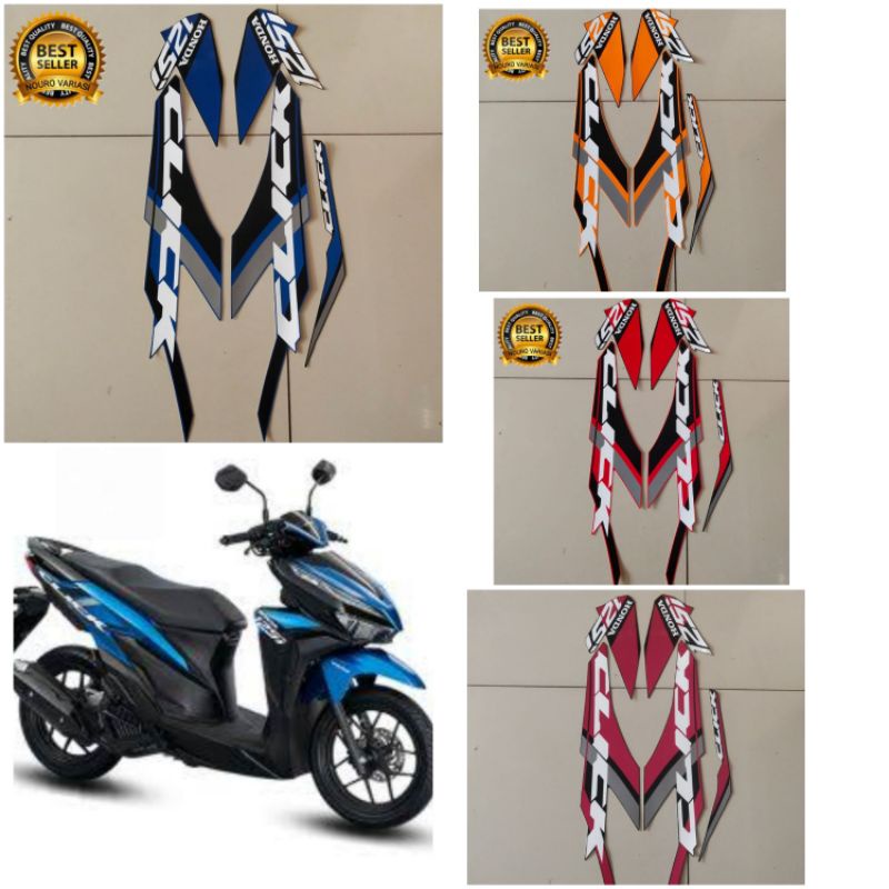 Jual striping Honda Vario 125 click clik 125i 2018 2019 2020 2021 ...