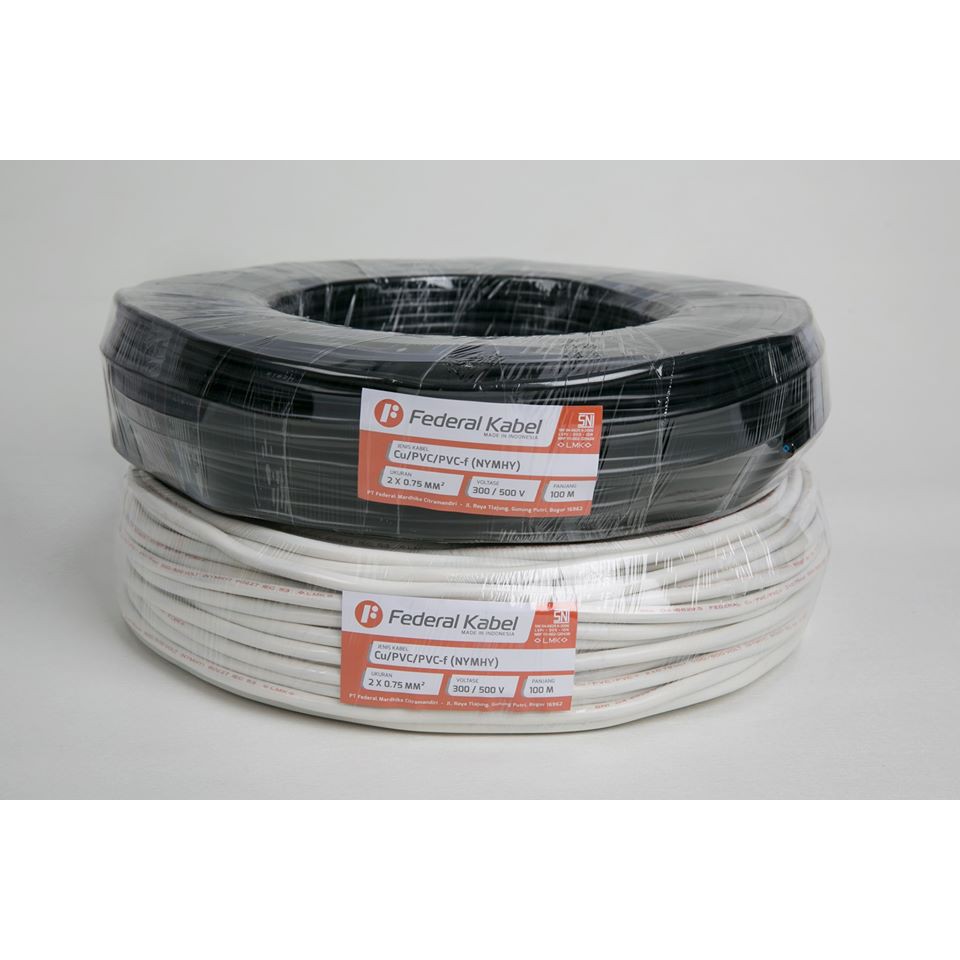 Jual Federal Kabel NYMHY 2x0.75mm² | Shopee Indonesia
