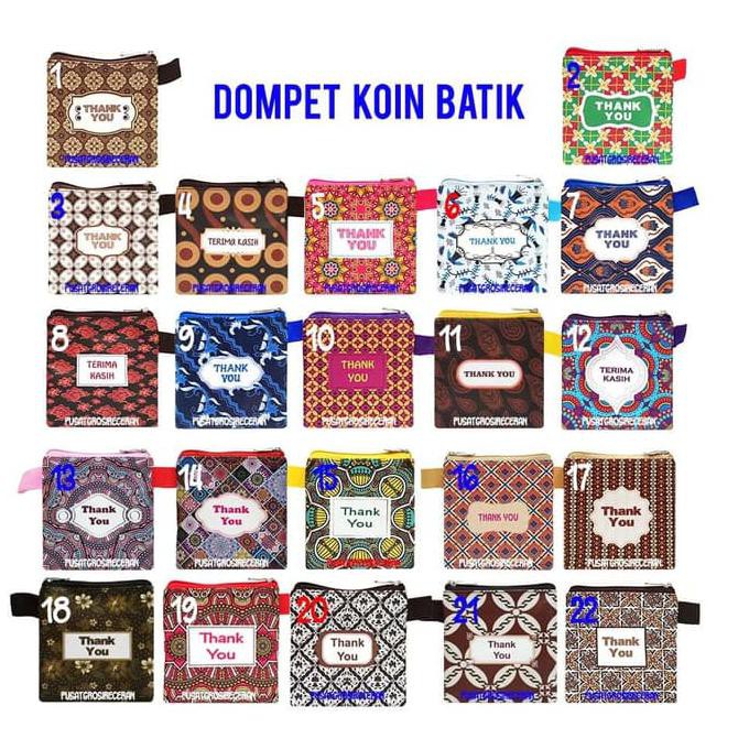 Jual Jual Thank You Wallet Batik Souvenir Ucapan Terima Kasih ...