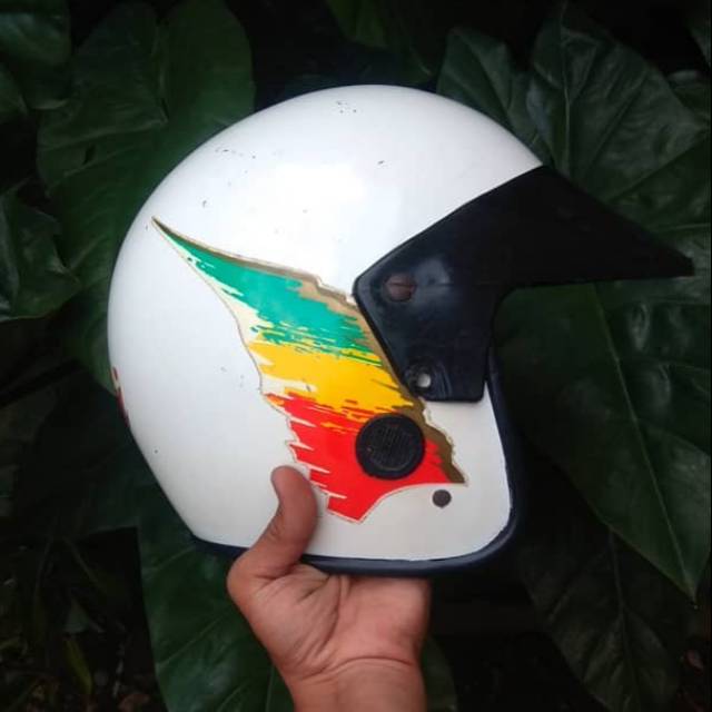 Jual Helm kiwi jadul Helm kiwi showbee helm jadul | Shopee Indonesia