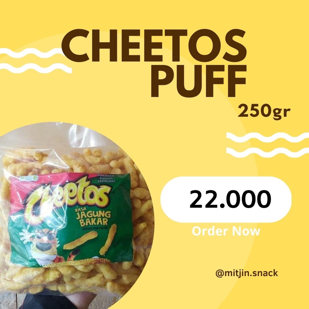 Jual Cheetos Puff Ori Snack | Shopee Indonesia