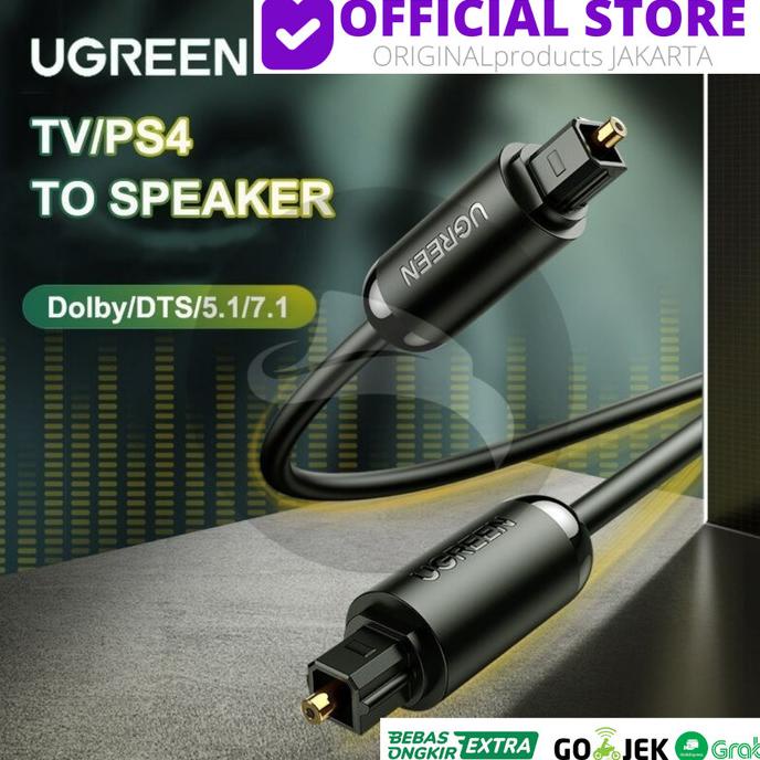 Jual UGREEN toslink Kabel Digital Fiber Optik Optical Audio Amplifier ...