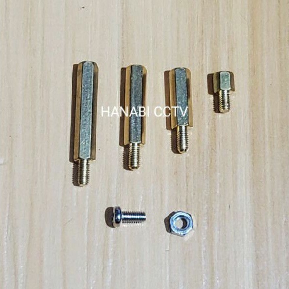 Jual Spicer Kaki PCB 0.5CM 1CM 1.5CM 2CM 2.5CM 3CM Spacer GOLD | Shopee Indonesia