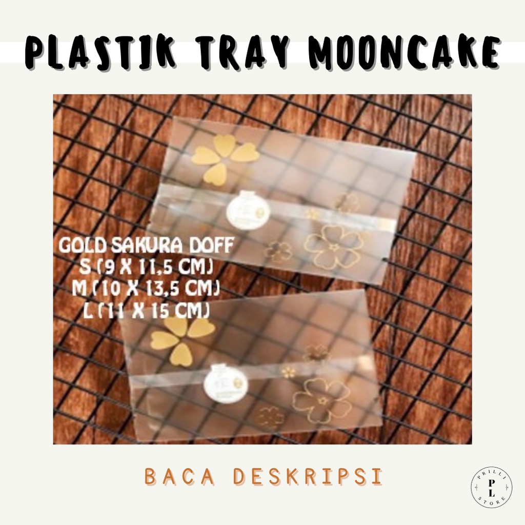 Jual Plastik Mooncake Size S/M/L Kue Bulan 50/63/75/100/125 gr Kukis ...