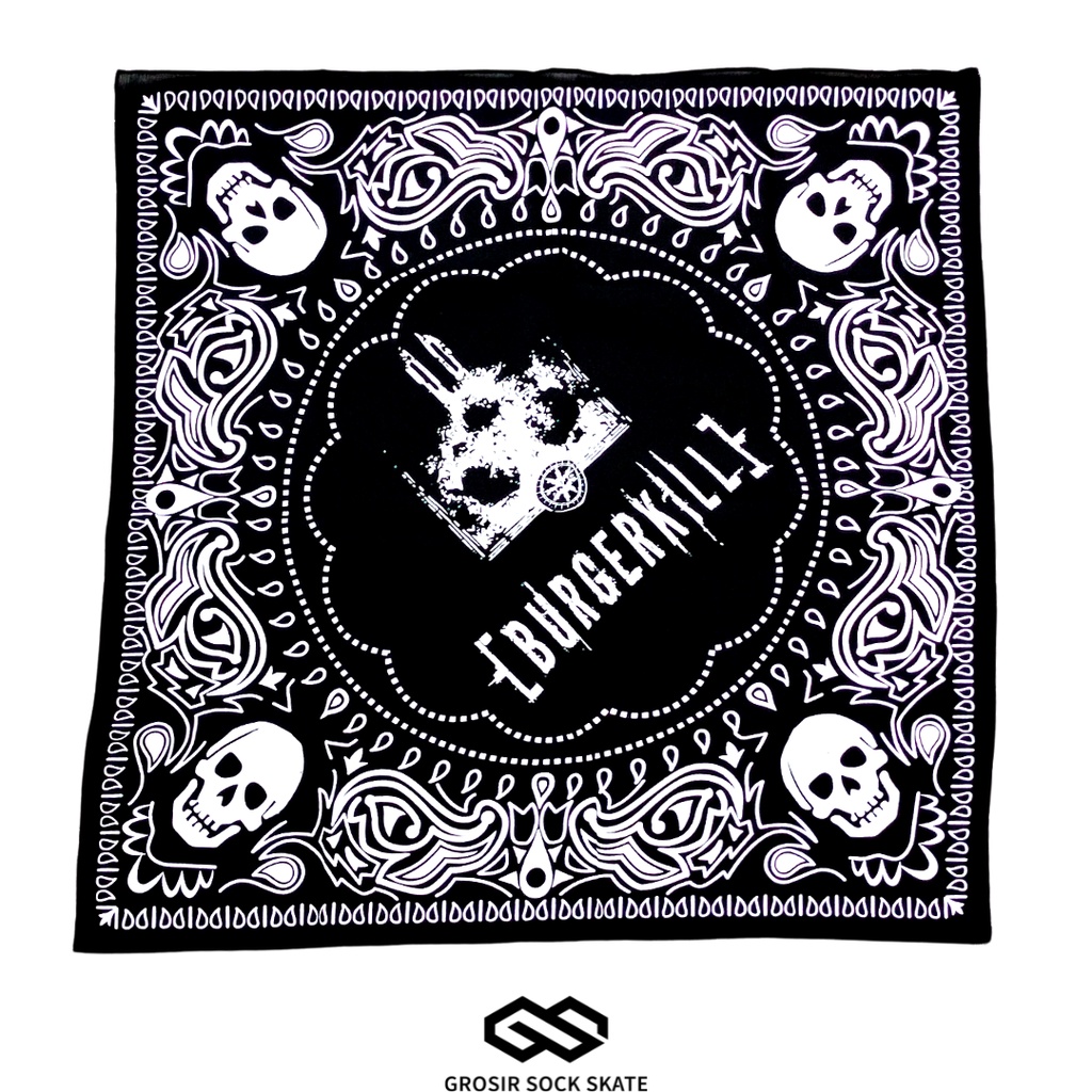 Jual Slayer Bandana Sal Music Bahan Tebal Premium Quality | Shopee ...