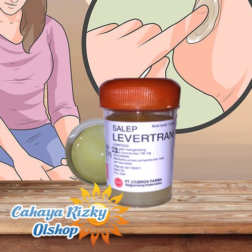 Jual Levertran obat luka bakar tersiram air panas gatal akibat kutu air ...