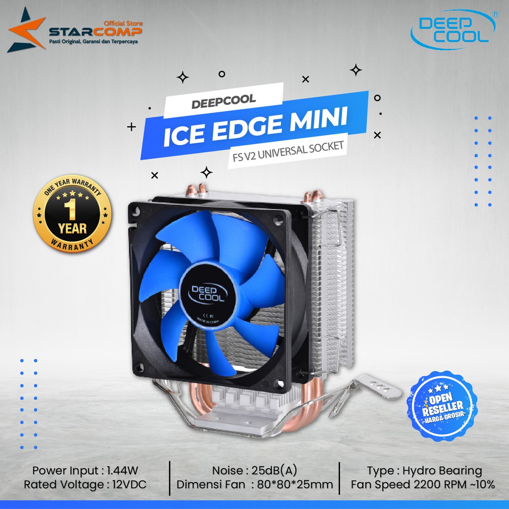 Jual HSF Deepcool Ice Edge Mini FS V2 Universal Socket | Shopee Indonesia