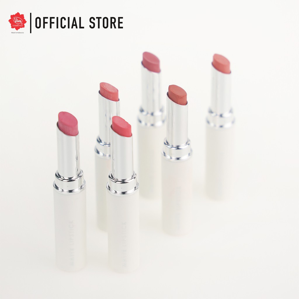 Jual Red-A Matte Lipstick (with Vit E & UV FILTER) - tersedia 6 warna ...