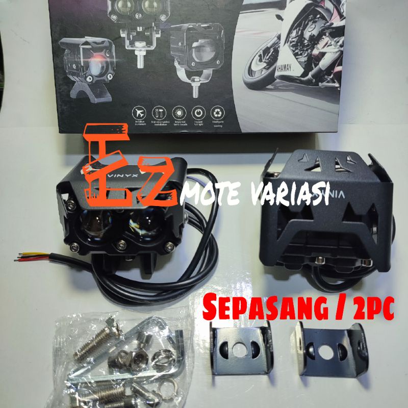 Jual LAMPU SHOOTING LIGHT SQL 2MATA 30WATT VINYX LASER 2 WARNA HI/LOW ...