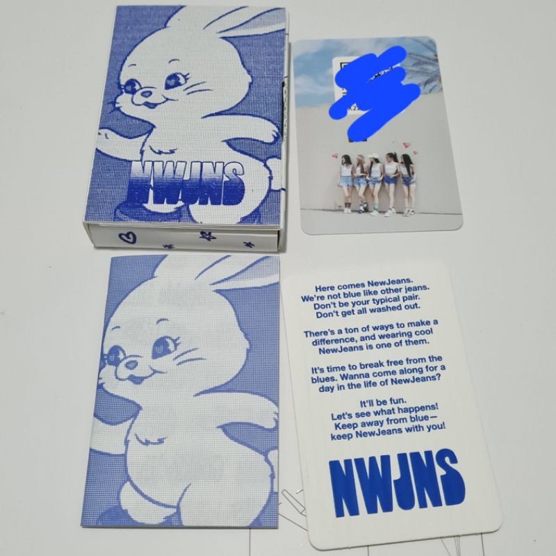 Jual NewJeans Album Only - Weverse / New Jeans Bluebook / Bag ver (Limited Editon) 1st EP 1 ...