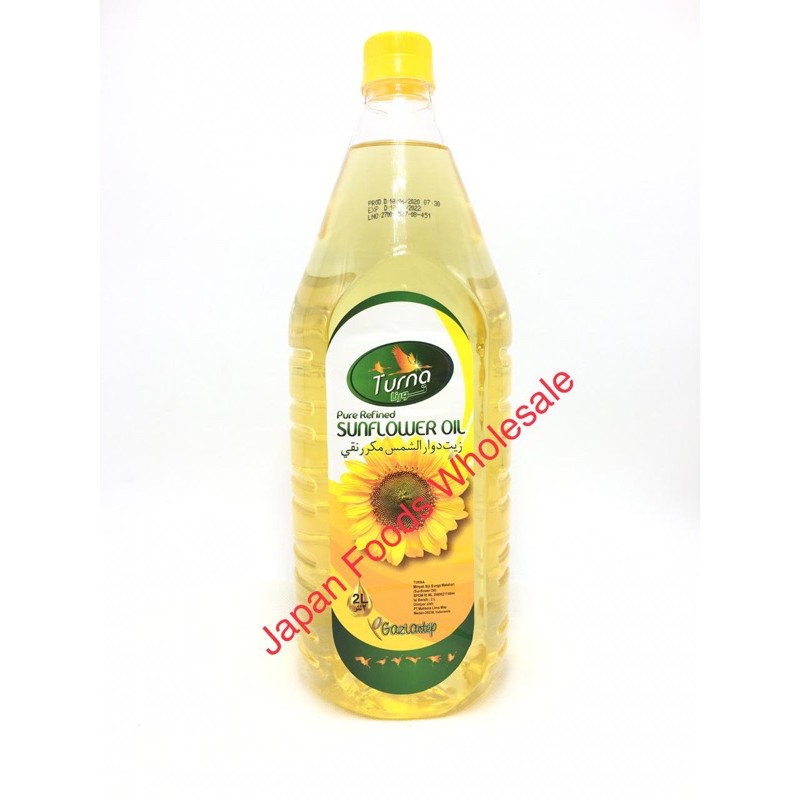 Jual Turna Sunflower Oil 2L / minyak biji bunga matahari murni | Shopee ...