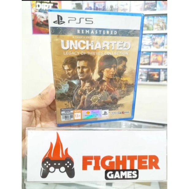 Jual [JOGJA] Uncharted Remastered Legacy of Thieves Collection BD Kaset ...
