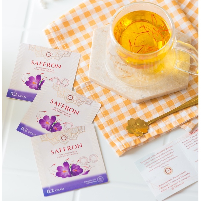 Jual Saffron Iran Super Negin Grade 1 Original 100% Bersetifikat DINKES ...