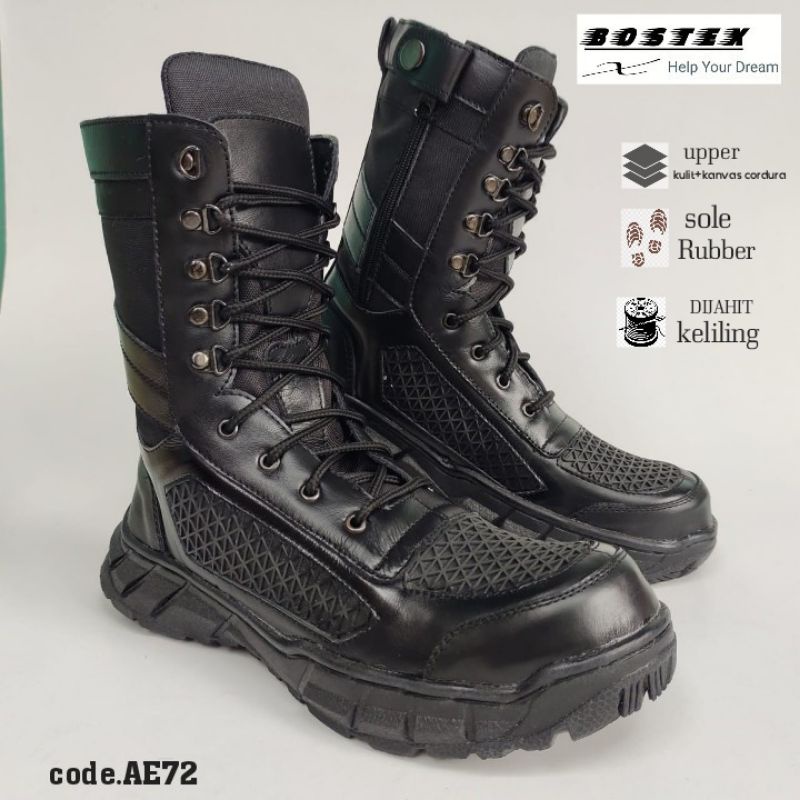 Jual SEPATU PDL SAFETY KULIT PDL TNI PDL POLRI PDL SABARA PDL SECURITY ...