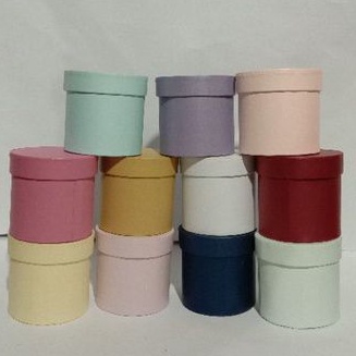 Jual Round Flower Box D10T10, D10T12/Box Bunga Bulat/Box Bulat/Bloombox Flower/Gift Box Bulat ...