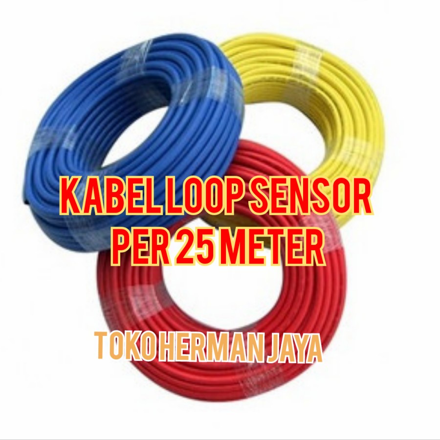 Jual kabel loop sensor detector 25m 25meter | Shopee Indonesia