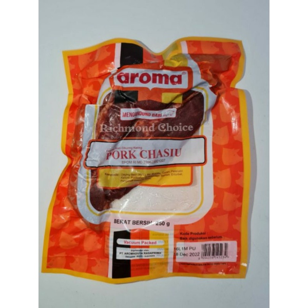 Jual PORK CHASIU AROMA 250 GRAM / PORK CHASIO / BABI PANGGANG MERAH ...