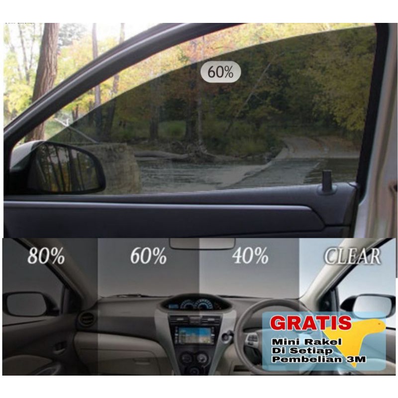 Jual Kaca film 3m/kaca film mobil 3M/Black Beauty/Promo kaca film type ...