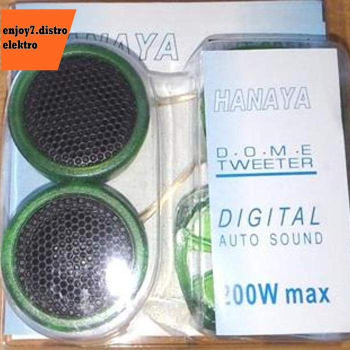 Jual Hanaya Dome Tweeter Twt-005N Per Pasangan Bishele88 Juara | Shopee ...