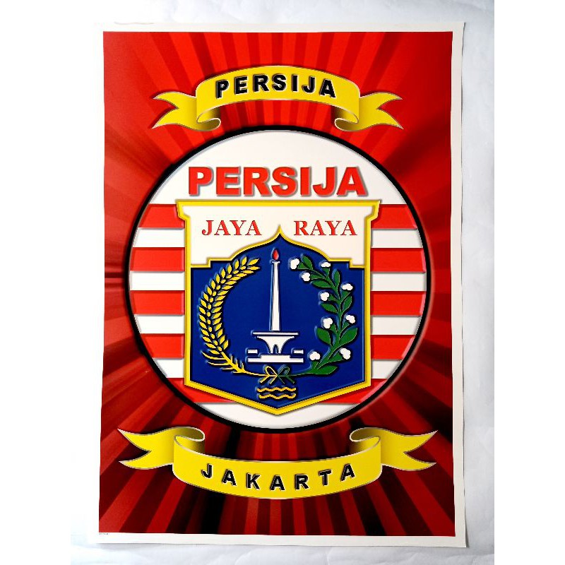 Jual POSTER PERSIJA JAKARTA JAKMANIA BESAR 50 x 70 cm | Shopee Indonesia