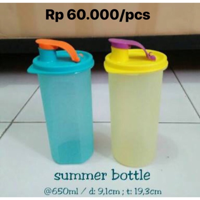 Jual Tupperware Summer bottle | Shopee Indonesia