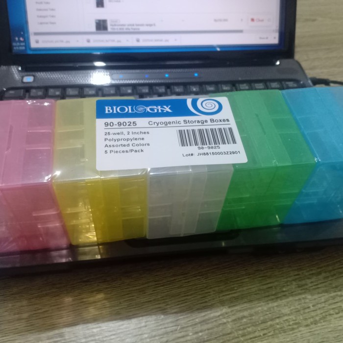 Jual Cryogenics Box 25 wells / CryoBox 25 wells Brand : BIOLOGIX Cat ...