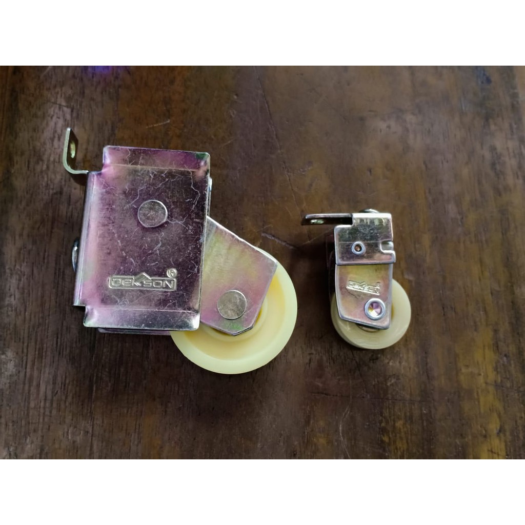 Jual Roda Besar/Kecil pintu / jendela geser aluminium DEKSON | Shopee ...