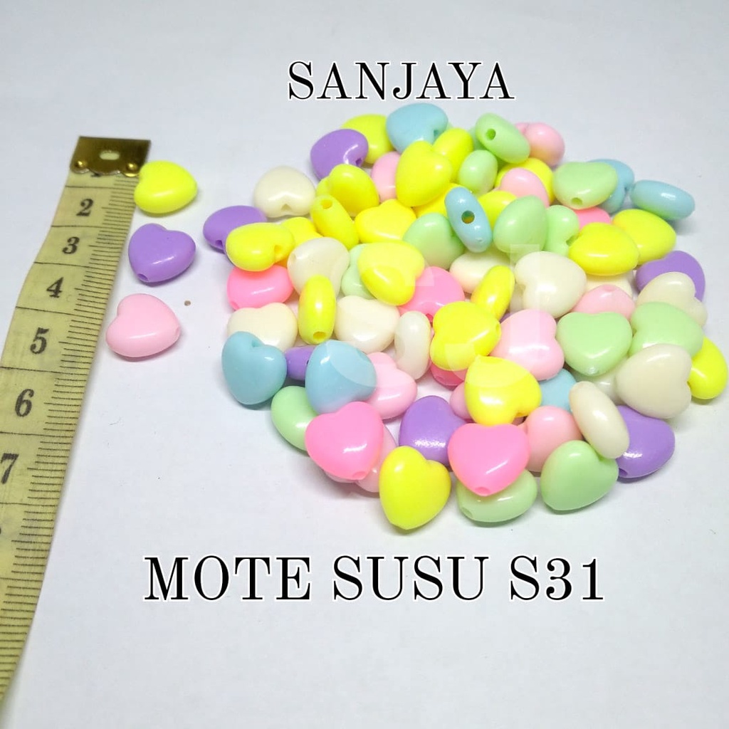 Jual MOTE SUSU / MANIK SUSU / MANIK SUSU ANEKA BENTUK / MOTE SUSU S31 ...