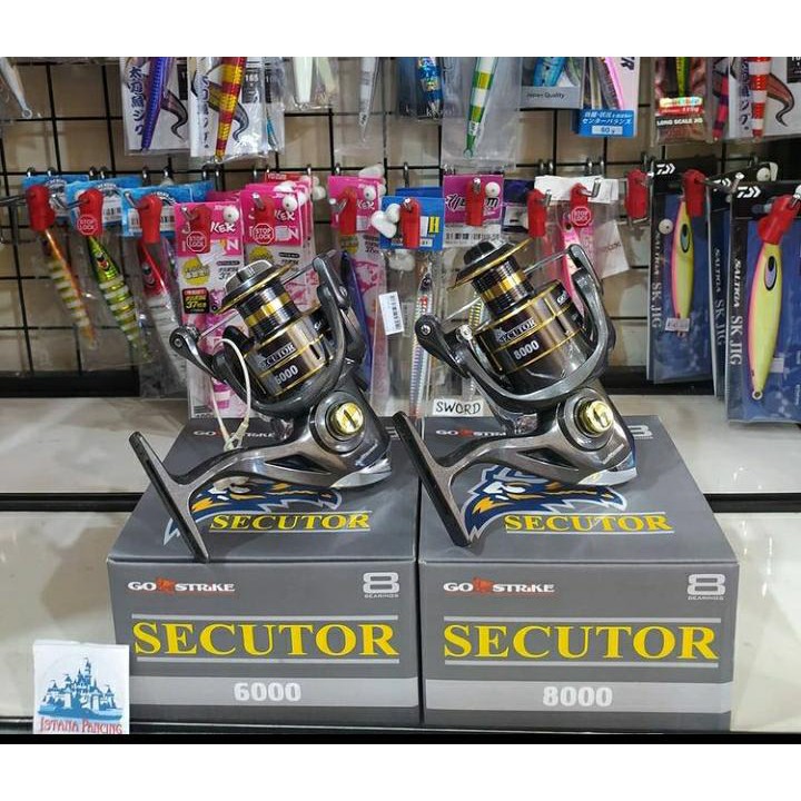 Jual REEL Go Strike SECUTOR 6000 / 8000 RELL ( SATU PABRIK DENGAN MERK ...