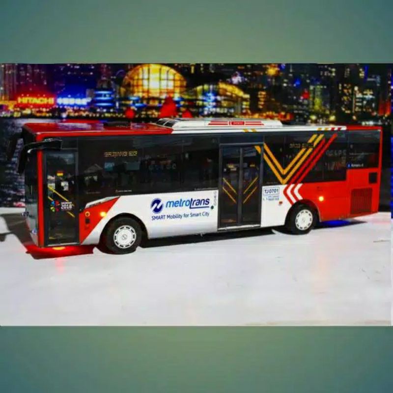 Jual MINIATUR BIS METRO TRANS | Shopee Indonesia