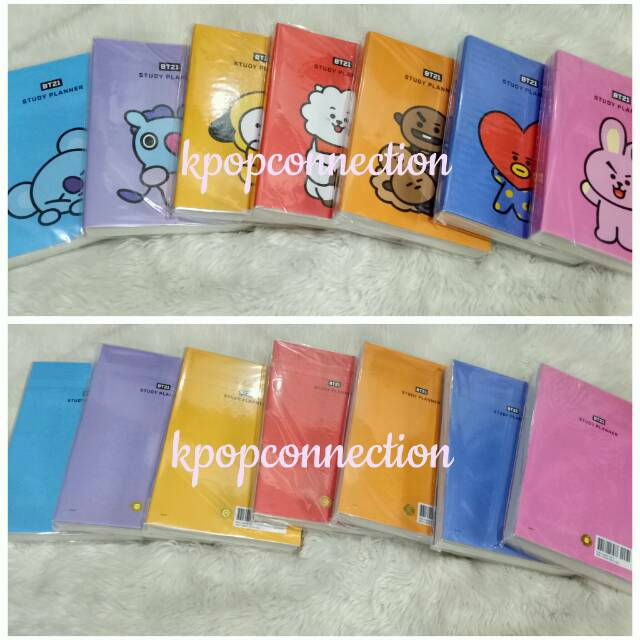 Jual BT21 "Study Planner" -> BACA "Caption" dulu ya | Shopee Indonesia