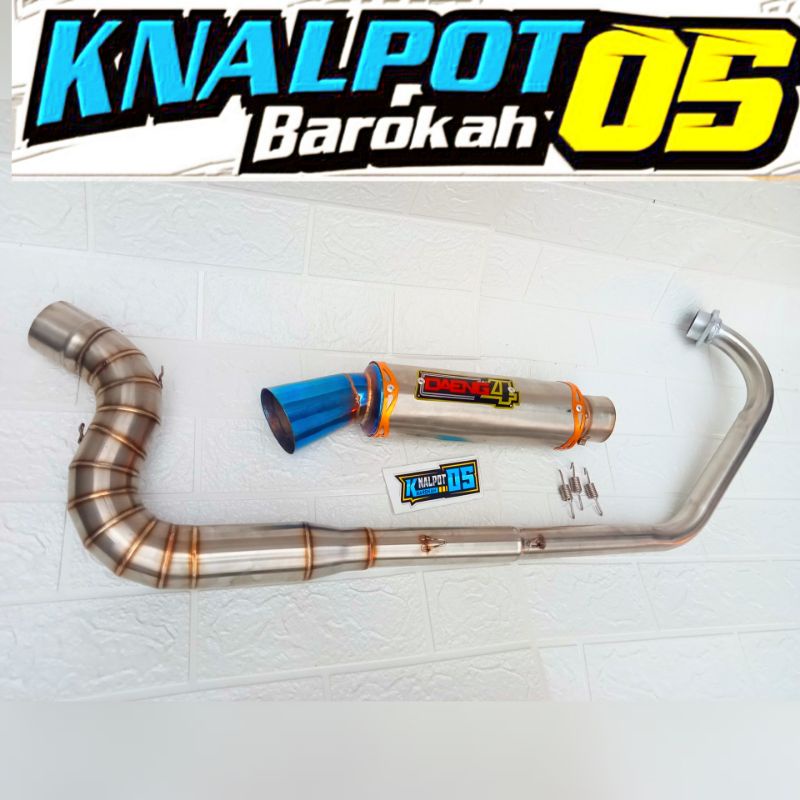 Jual Knalpot Vixion cobra Daeng 4 stenlis | Shopee Indonesia